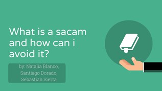 What is a sacam and how to avoid it at emaze Presentation