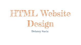 HTML Website Design at emaze Presentation