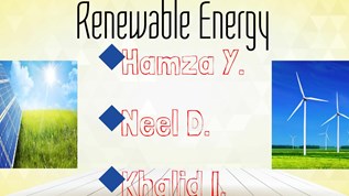 Renewable Energy at emaze Presentation
