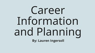 Career Information at emaze Presentation