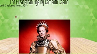 The Elizabethan Age at emaze Presentation