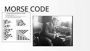 Morse Code at emaze Presentation