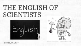 The English of Scientists at emaze Presentation
