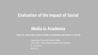 Evaluation PowerPoint at emaze Presentation