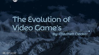 Game Art Evolution at emaze Presentation