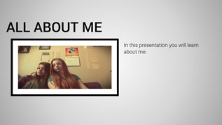 all about me at emaze Presentation