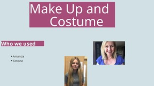 Make Up and costume at emaze Presentation