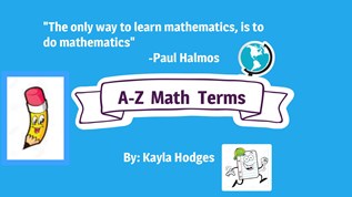 A - Z math terms book at emaze Presentation