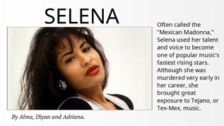 SELENA at emaze Presentation