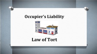 Occupiers Liability at emaze Presentation
