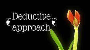 Deductive approach at emaze Presentation
