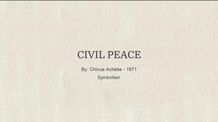 Civil Peace at emaze Presentation