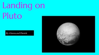 Landing on Pluto at emaze Presentation