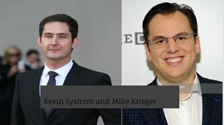 mike krieger and kevin systrom at emaze Presentation