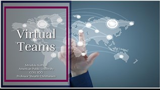 Virtual Teams at emaze Presentation