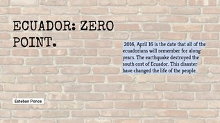 Ecuador: Zero at emaze Presentation