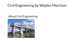 Civil Engineering at emaze Presentation