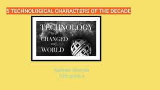 5 technological at emaze Presentation