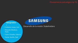 Samsung - Stakeholders at emaze Presentation