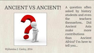 Ancient Vs Ancient! at emaze Presentation