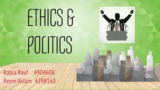 ETHICS & POLITICS at emaze Presentation