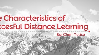 Distance Learning at emaze Presentation