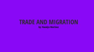 trade and migration at emaze Presentation