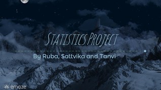 Statistics Project at emaze Presentation