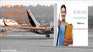 HCA 459 Slingshot Academy Snaptutorial.Com at emaze Presentation