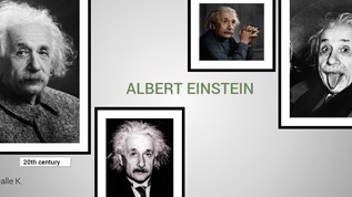 Albert Einstein at emaze Presentation