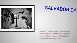 Salvador Dali at emaze Presentation