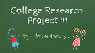 College Research Project at emaze Presentation