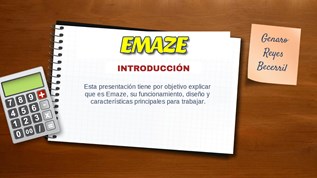 ¿Qué es Emaze?Genaro Reyes on emaze