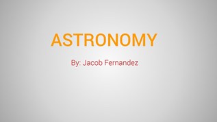 Astronomy Project At Emaze Presentation