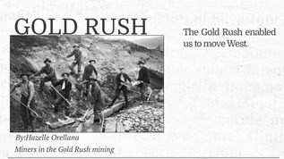 The Gold Rush at emaze Presentation