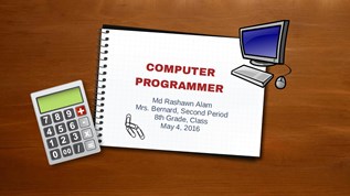 Computer Programmer at emaze Presentation