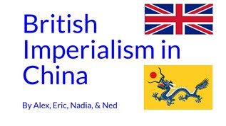 British Imperialism in China at emaze Presentation