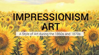 Impressionism art at emaze Presentation