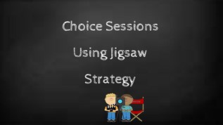 Jigsaw Choice Sessions at emaze Presentation