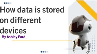 How data is stored on different devices at emaze Presentation