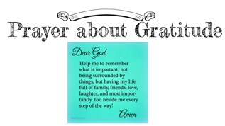 Prayer about Gratitude at emaze Presentation