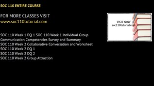 SOC 110 TUTORIAL Innovation Is Our Tradition soc110tutorial.com at emaze Presentation
