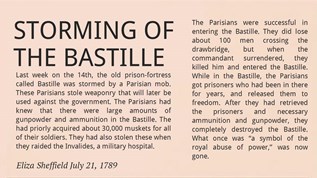 French Revolution Newspaper at emaze Presentation