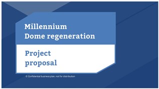 Millennium dome case study at emaze Presentation
