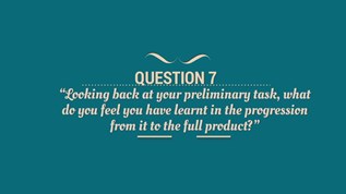 QUESTION 7 at emaze Presentation