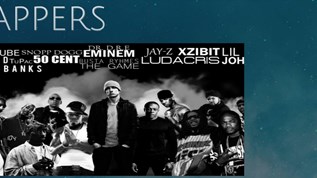 Facts About Rappers at emaze Presentation