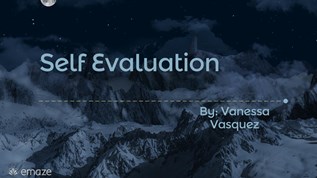Self Evaluation at emaze Presentation