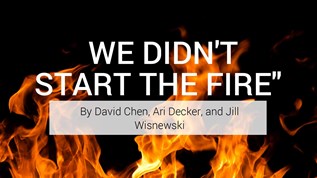 "We Didn't Start The Fire" at emaze Presentation