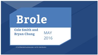 Brole at emaze Presentation