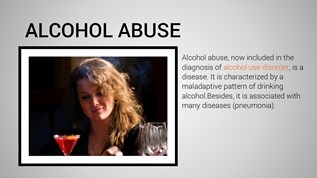 ALCOHOL ABUSE at emaze Presentation